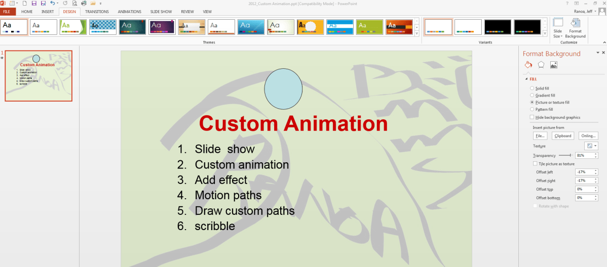 HOW TO ADD A BACKGROUND – DIGITAL MEDIA 104